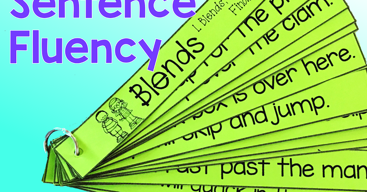 The Creative Colorful Classroom: Sentence Fluency Phonics Strips