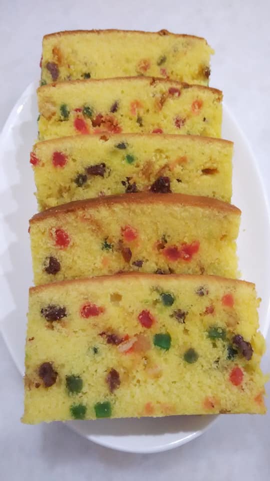 MIXED FRUIT CAKE - ORANGE FLAVOR