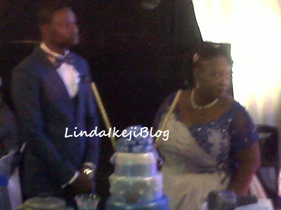 White wedding photos: Comedienne princess weds Ade