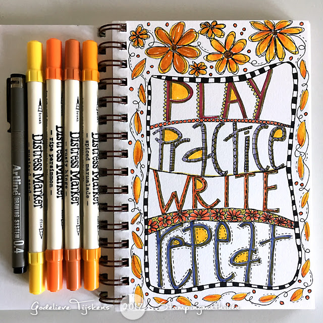 StampingMathilda: Handlettering - Play, Practice