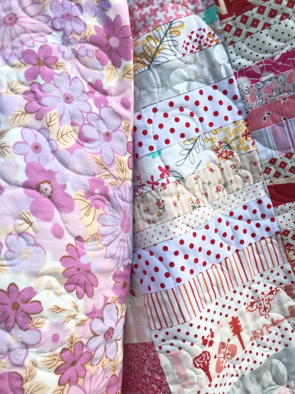 One Wee Bird: Pinkilicious - A Sunday Morning Quilt, But It's Saturday