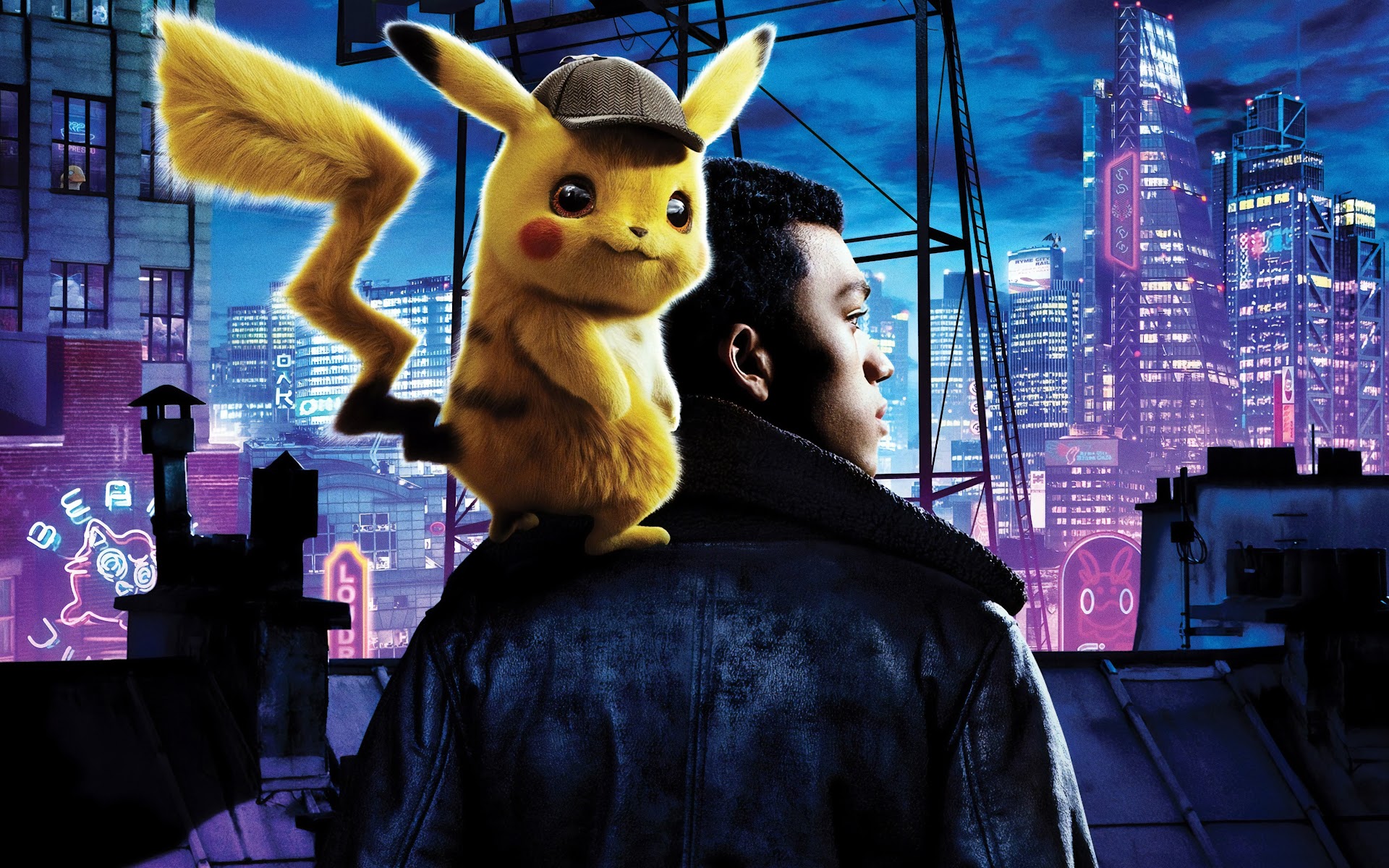 Detective Pikachu, Tim Goodman, 8K, #53 Wallpaper PC Desktop