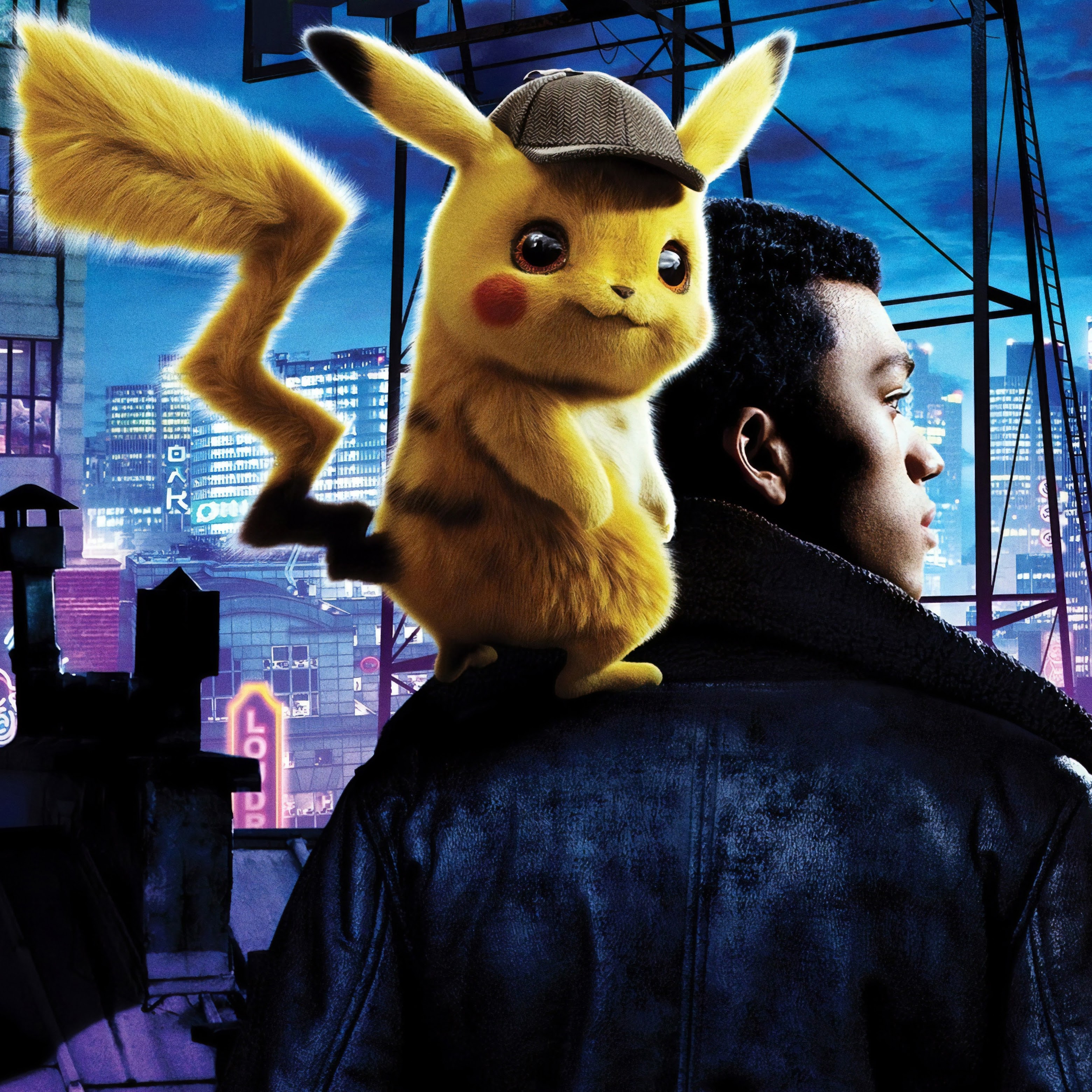 Detective Pikachu, Tim Goodman, 8K, #53 Wallpaper iPhone Phone