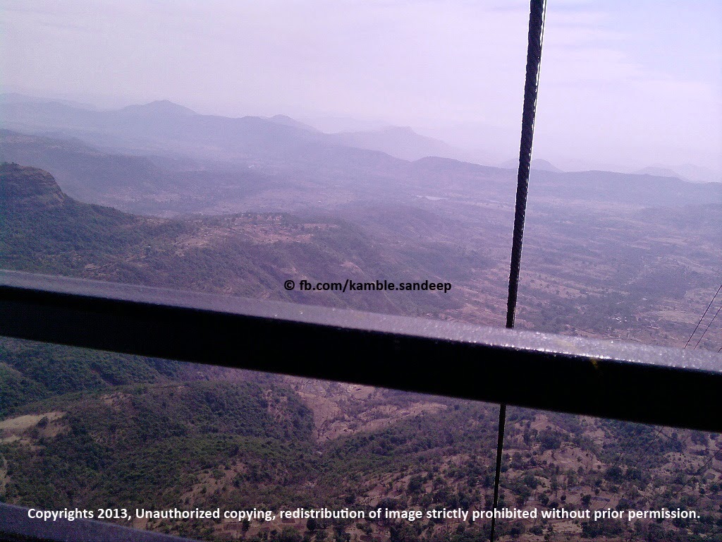 Raigad Ropeway, an easy access to the Fort - रायगड रोप वे