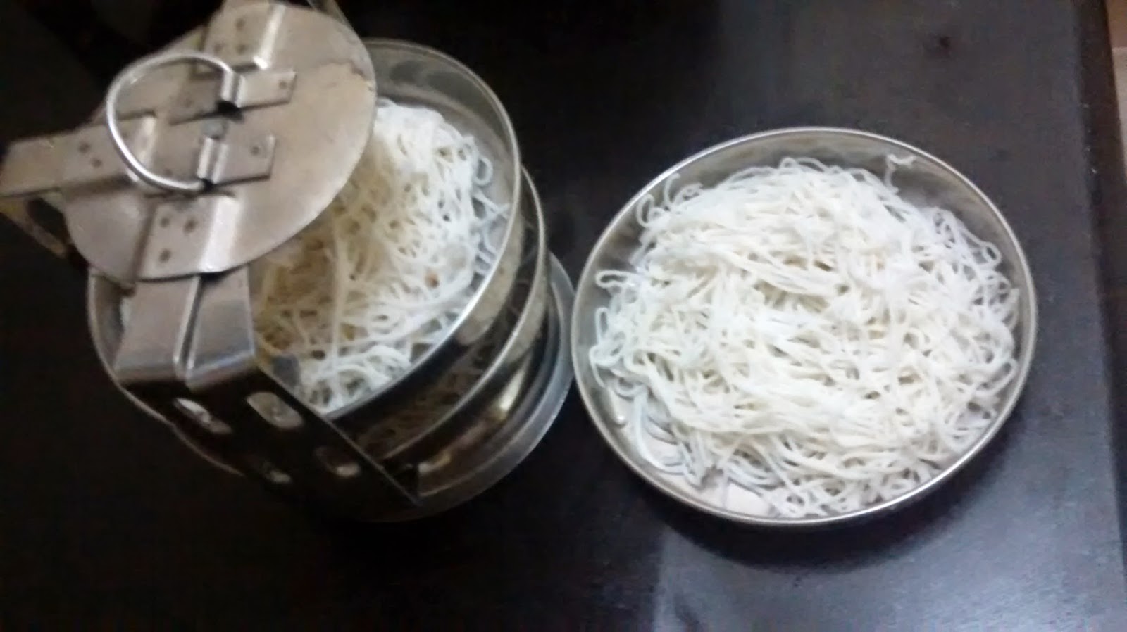 Daily Meals: Idiyappam (authentic Kerala dish)