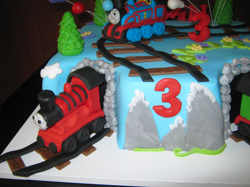 COMANDA TORT BUCURESTI: Tort cu trenulete..Thomas si prietenii