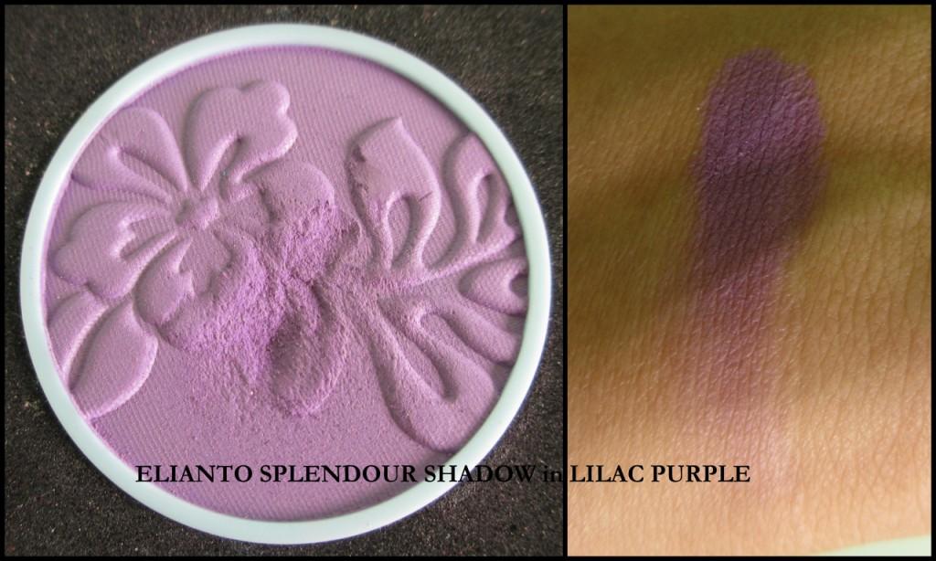 Arpita's: Elianto Eyeshadow Collection : Splendour Shadows & Lustre Shadows
