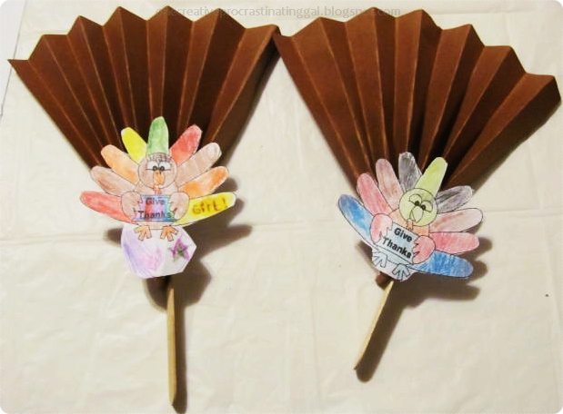 Consider Me Inspired : Turkey Day Craftivities List