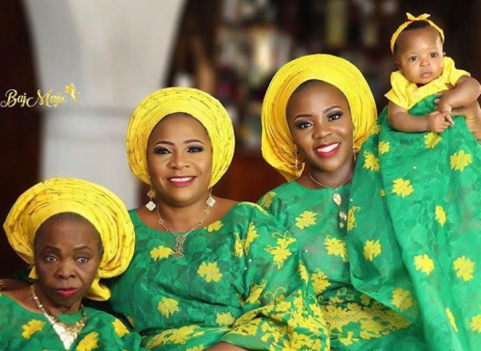 Photo: Check out this beautiful photo of a Nigerian family of four ...