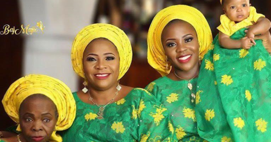 Photo: Check out this beautiful photo of a Nigerian family of four ...
