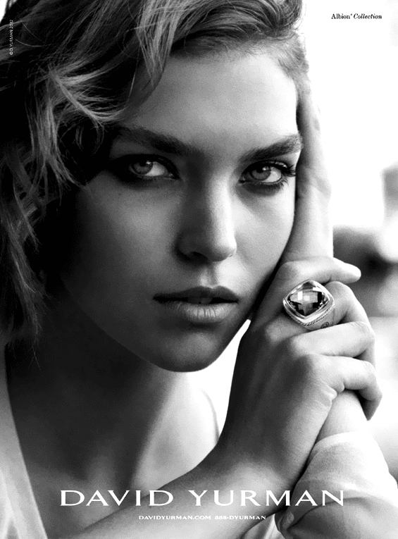 ♥♥♥ Joan Smalls and Arizona Muse for David Yurman Spring 2012 Ad ...
