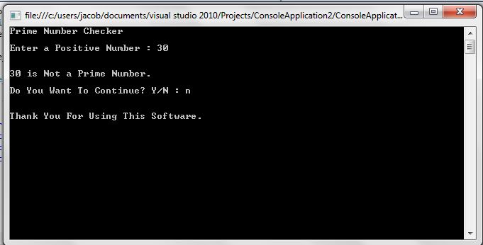 Free Programming Source Codes And Computer Programming Tutorials Prime Number Checker In C