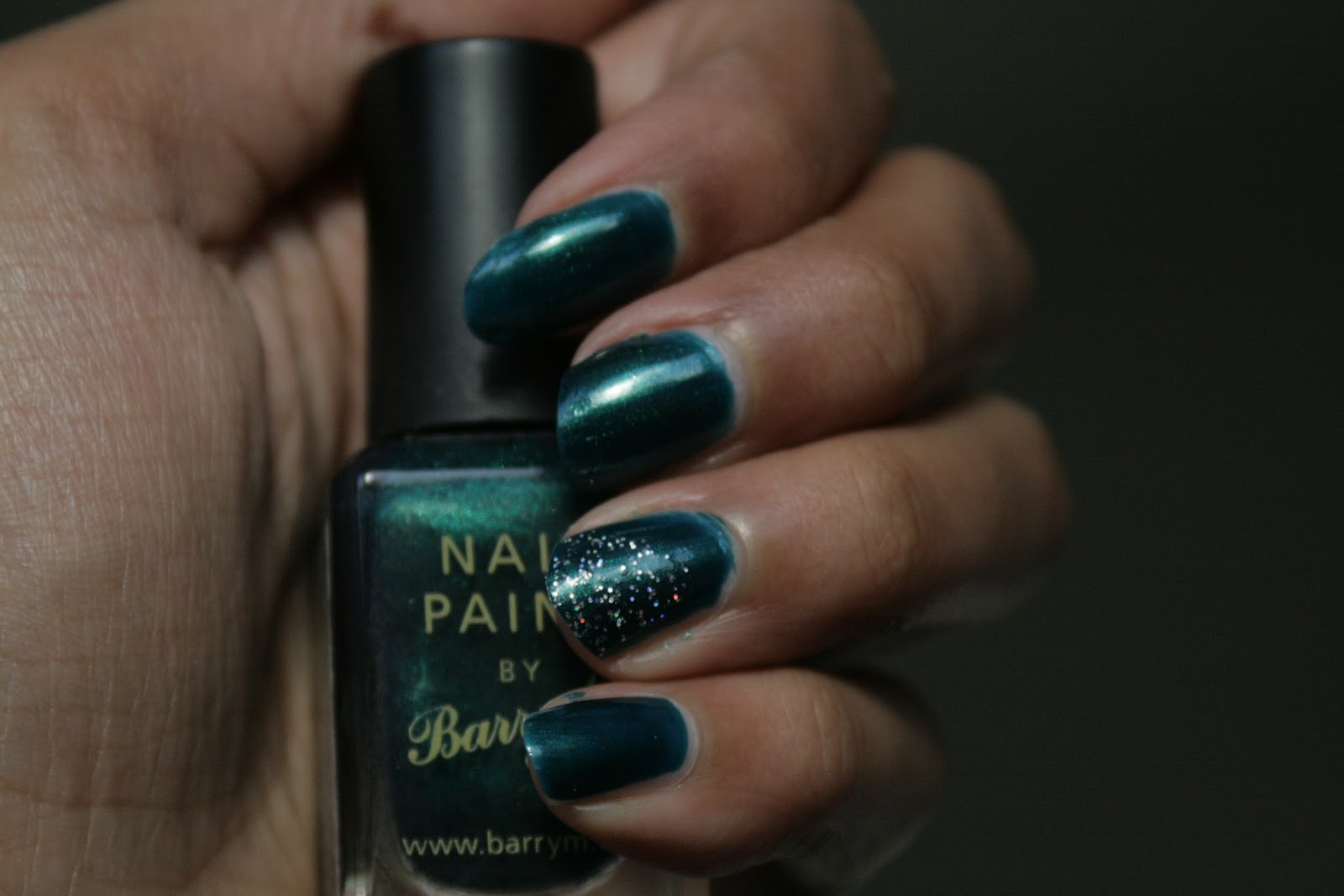 Moonshine: NOTD- Barry M Racing Green Nail Paint