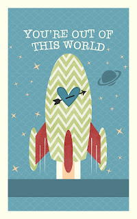 They Are Crafty: Out of this world Valentine