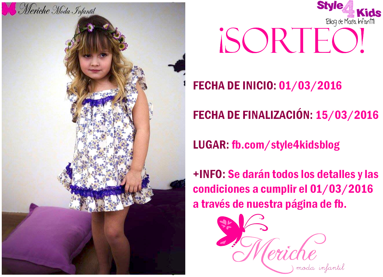 Style 4 Kids: Meriche Alta Costura Infantil