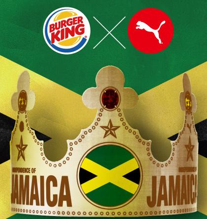 Food Science Japan: Burger King Puma Jamaica Collaboration 1