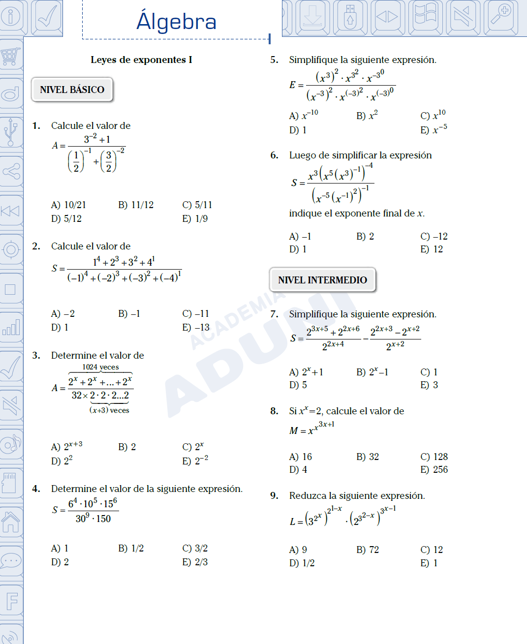 MUNDO PREUNIVERSITARIO,МАТЕМАТИКА,MATHEMATIQUE MATHEMATICS,PHYSICS ...