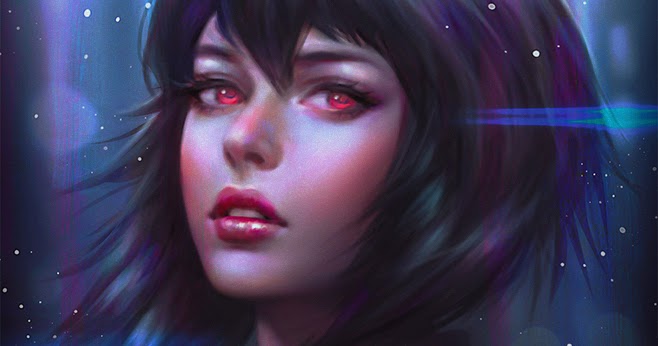 Geek Art Gallery: Fan Art Round-Up: Ghost in the Shell Pt 1