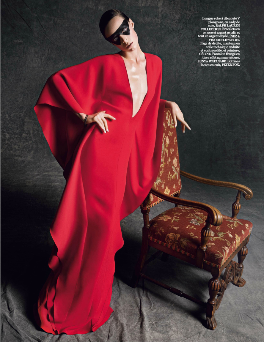 Duchess Dior: "Portrait of a Lady" Edie Campbell by Inez & Vinoodh for ...