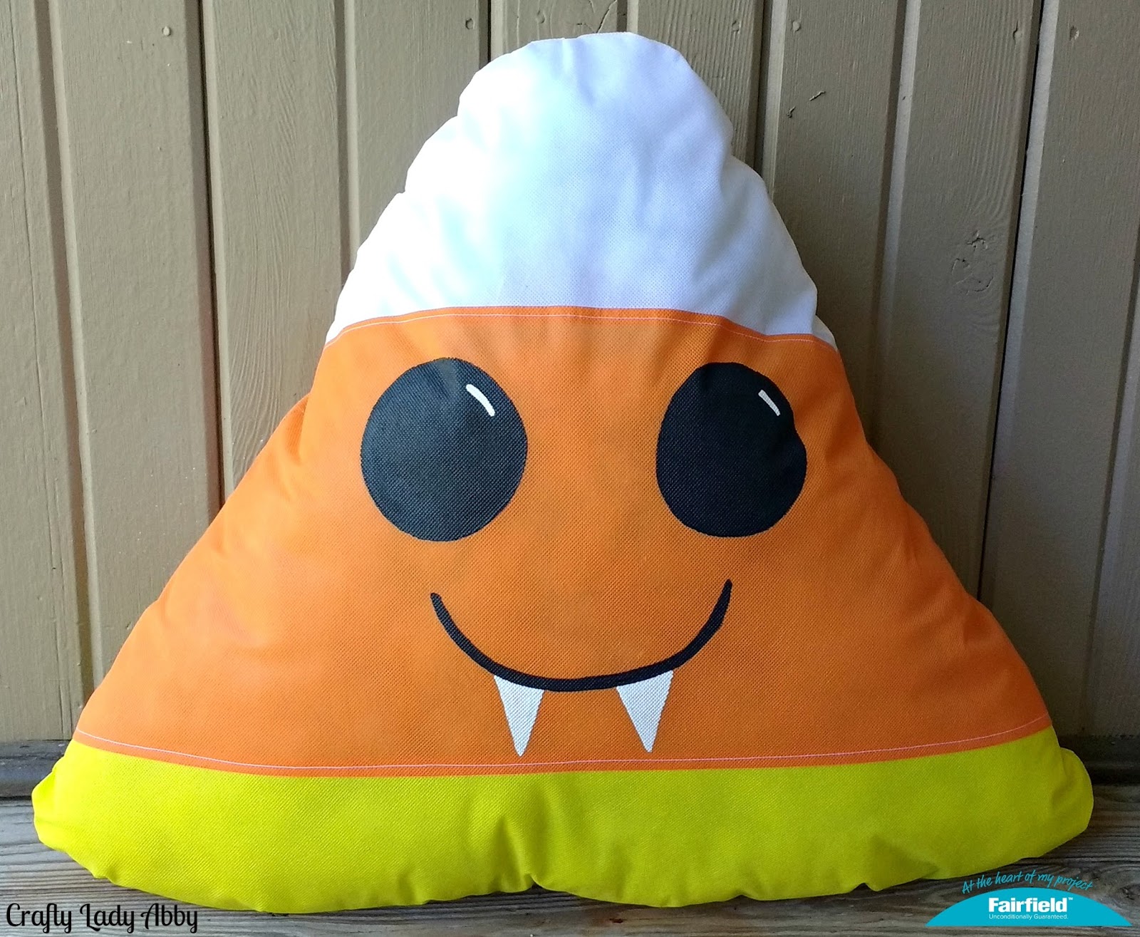 HALLOWEEN DIY | Vampire Candy Corn OlyFun Pillow