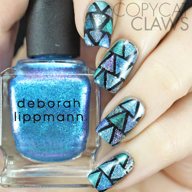 Copycat Claws: The Digit-al Dozen does Geometric: Day 3 Triangle Nail ...