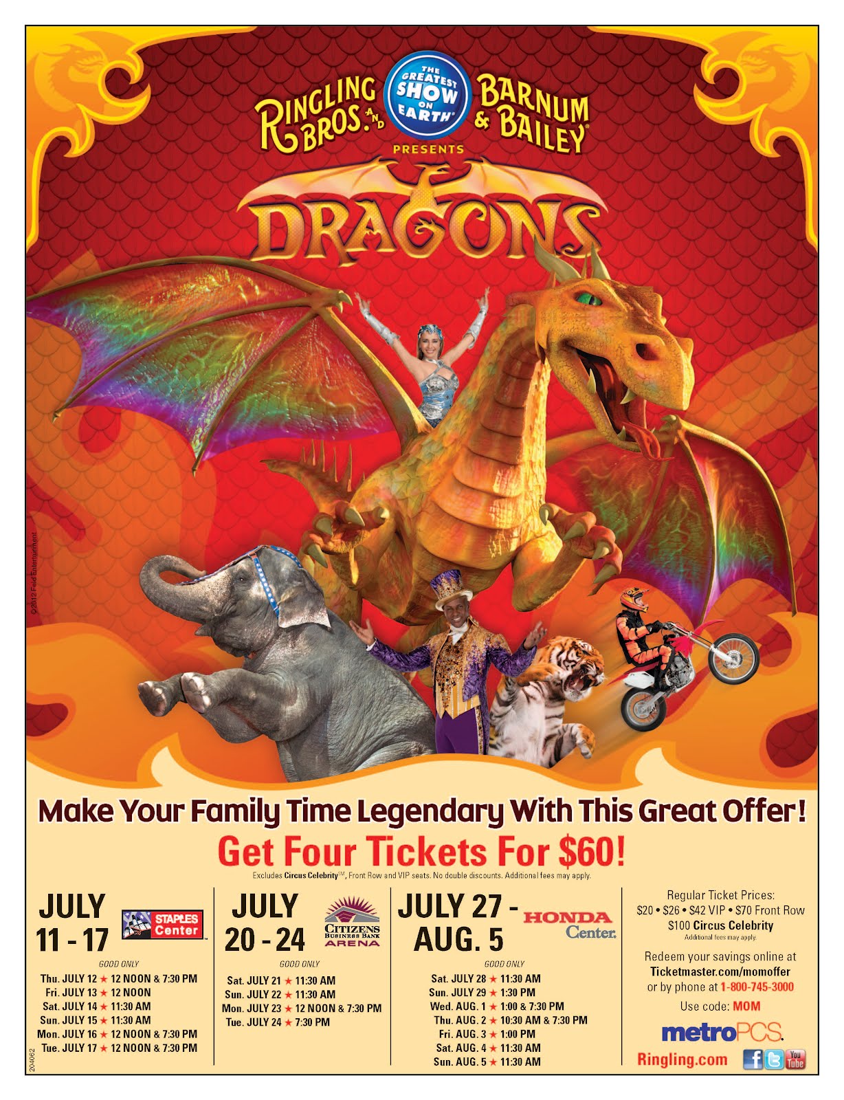 Bern-Baby-Bern: Ringling Bros. Presents "Dragons"
