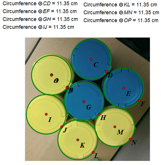 Oakwood's Geometry Hunters: Congruent Circles