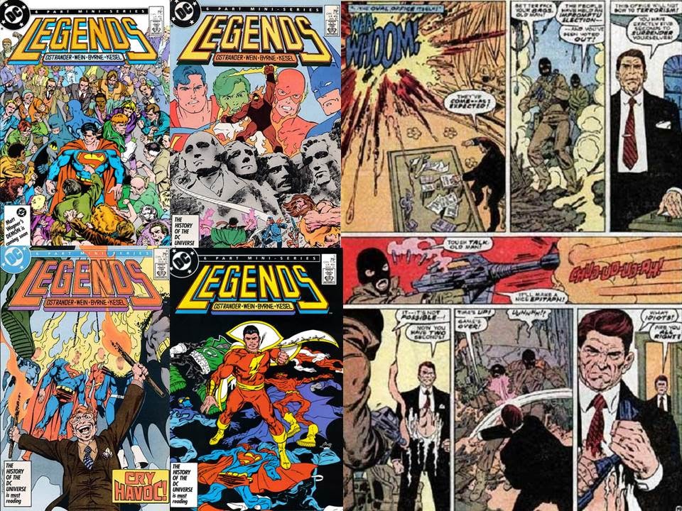 Dave's Comic Heroes Blog: Ronald Reagan Comics