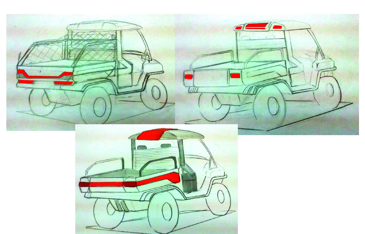 ATV sketching (side by side ATV) ~ ....Ayie Azhari Design....