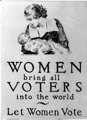 Women's Suffrage: "Give Her Power" Poster