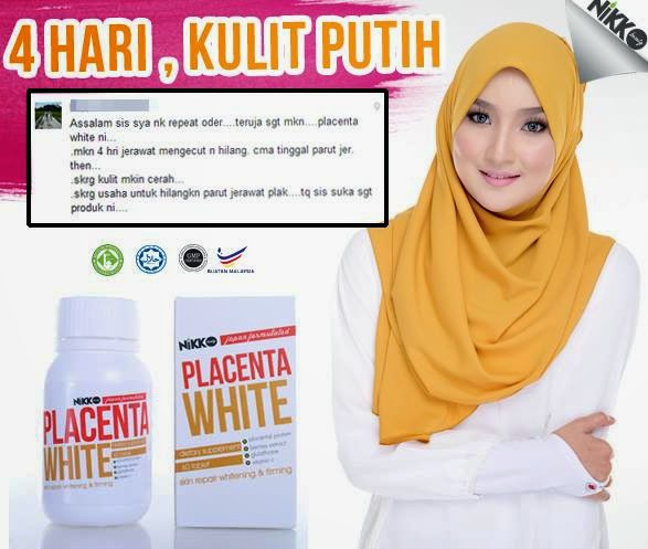 NIKKO PLACENTA WHITE 4 IN 1 60 TABLET | murahcheaponline I CANTIKBEAUTYMALL