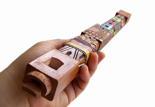 Tarka (Model B) : Andes Rectangular Flute - Tarka (普及型B) : 安第斯山脈四角形笛子