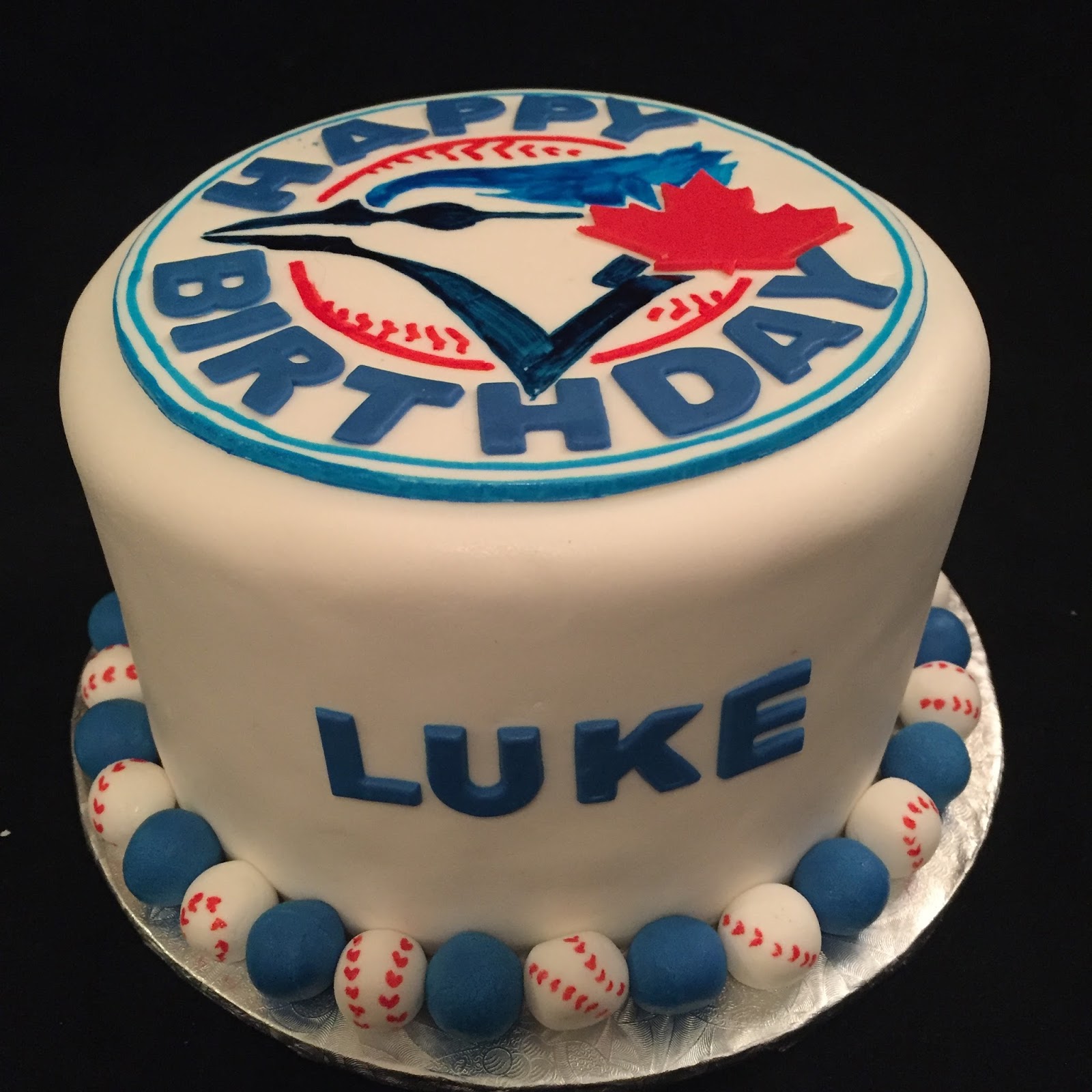 Toronto Bluejays Birthday Cake