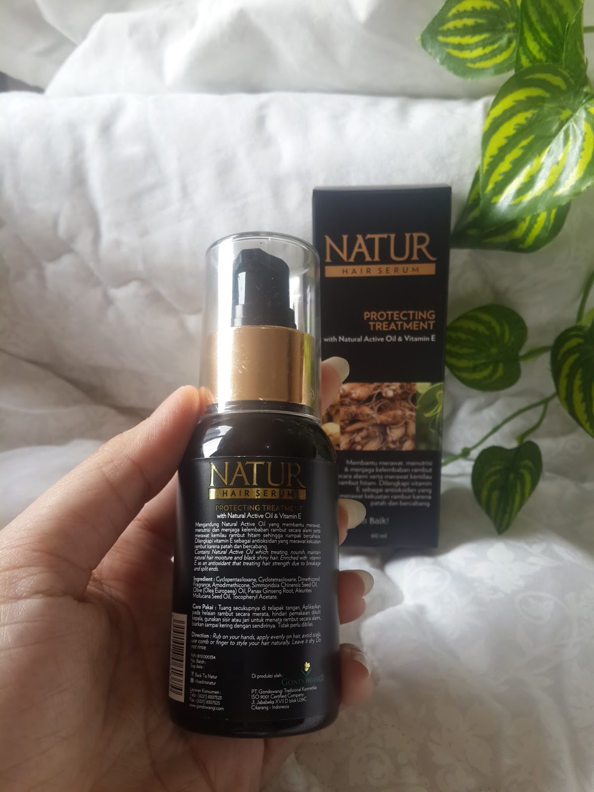 Review Rangkaian Perawatan Rambut Rusak dari Natur - Natur Hair Shampoo ...