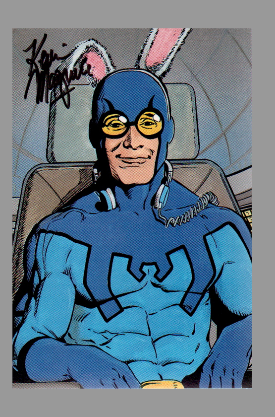 The Dork Review: Kevin Maguire - 1988's JLI Post Card Set