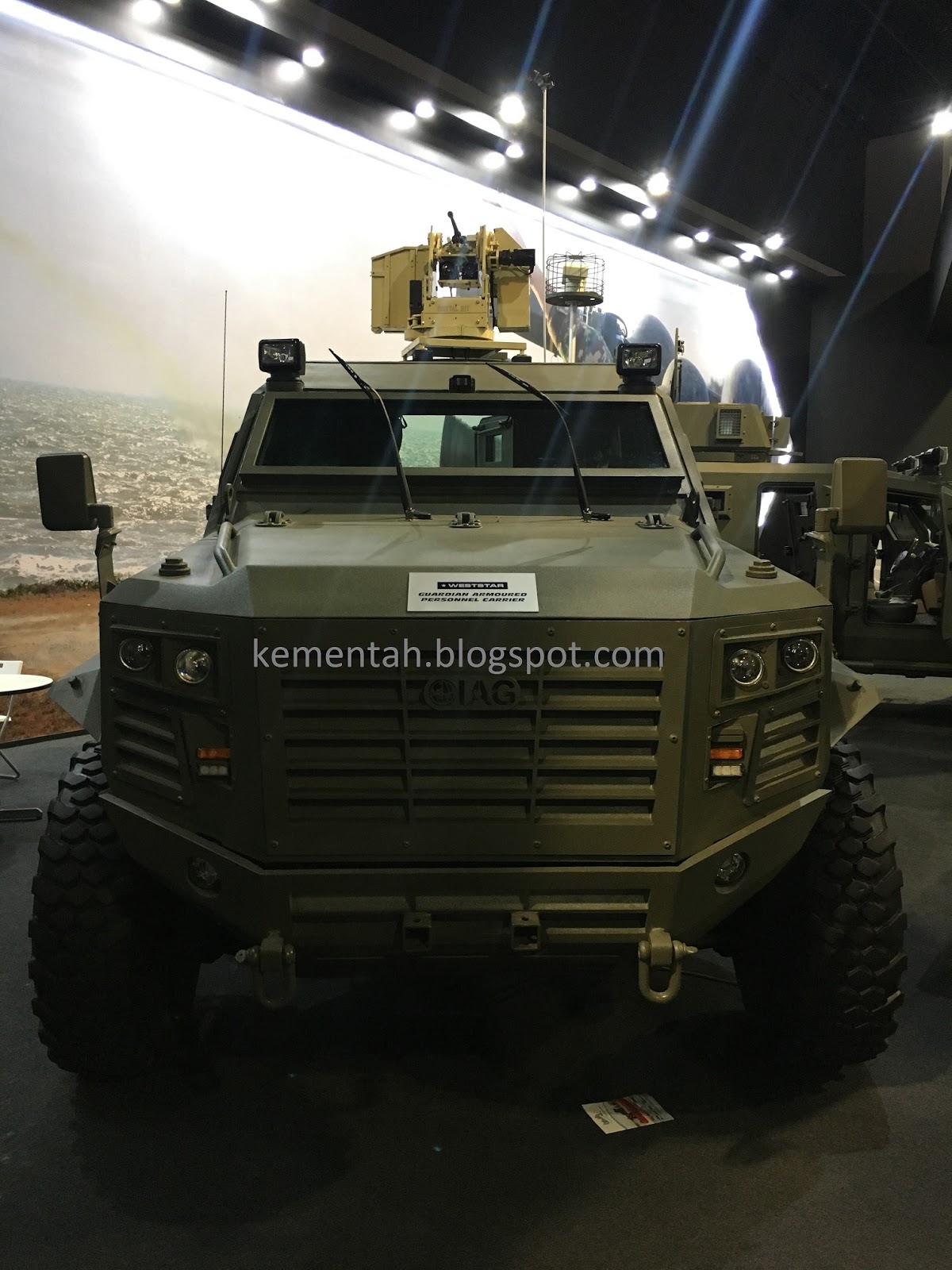 Senang Diri: Malaysian Army Weststar-IAG Guardian armoured security ...
