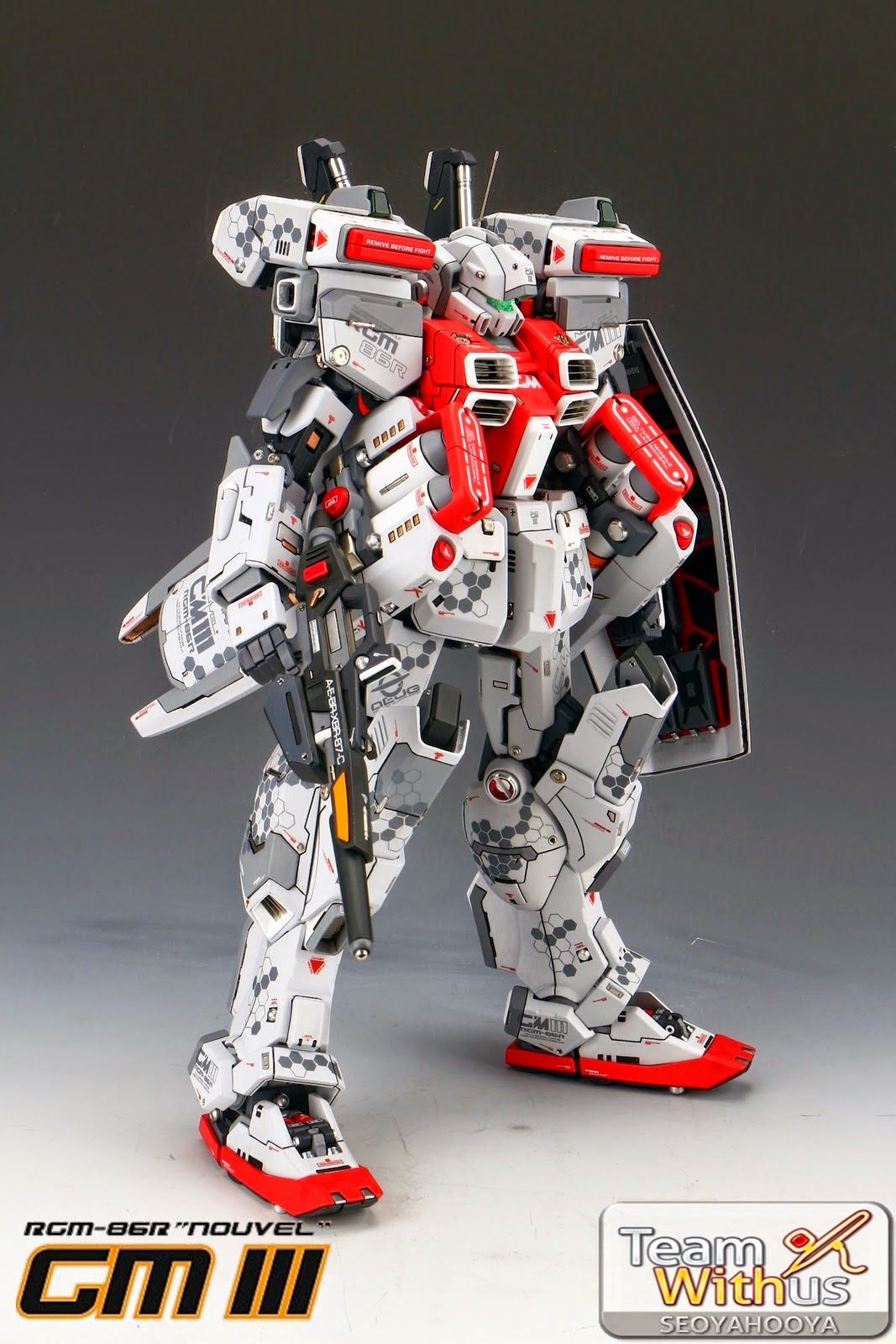 Gundam Family: 1/72 RGM-86R GM III 'Nouvel' Painted Build