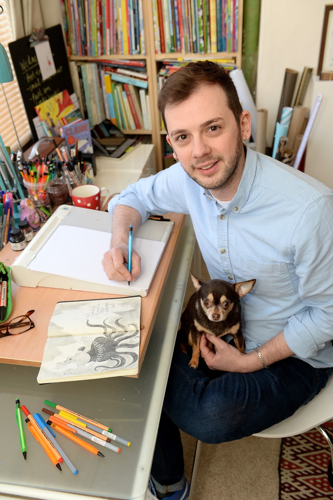 SCBWI-BI CONFERENCE 2017 Q&A with Author-Illustrator Alex T Smith ...