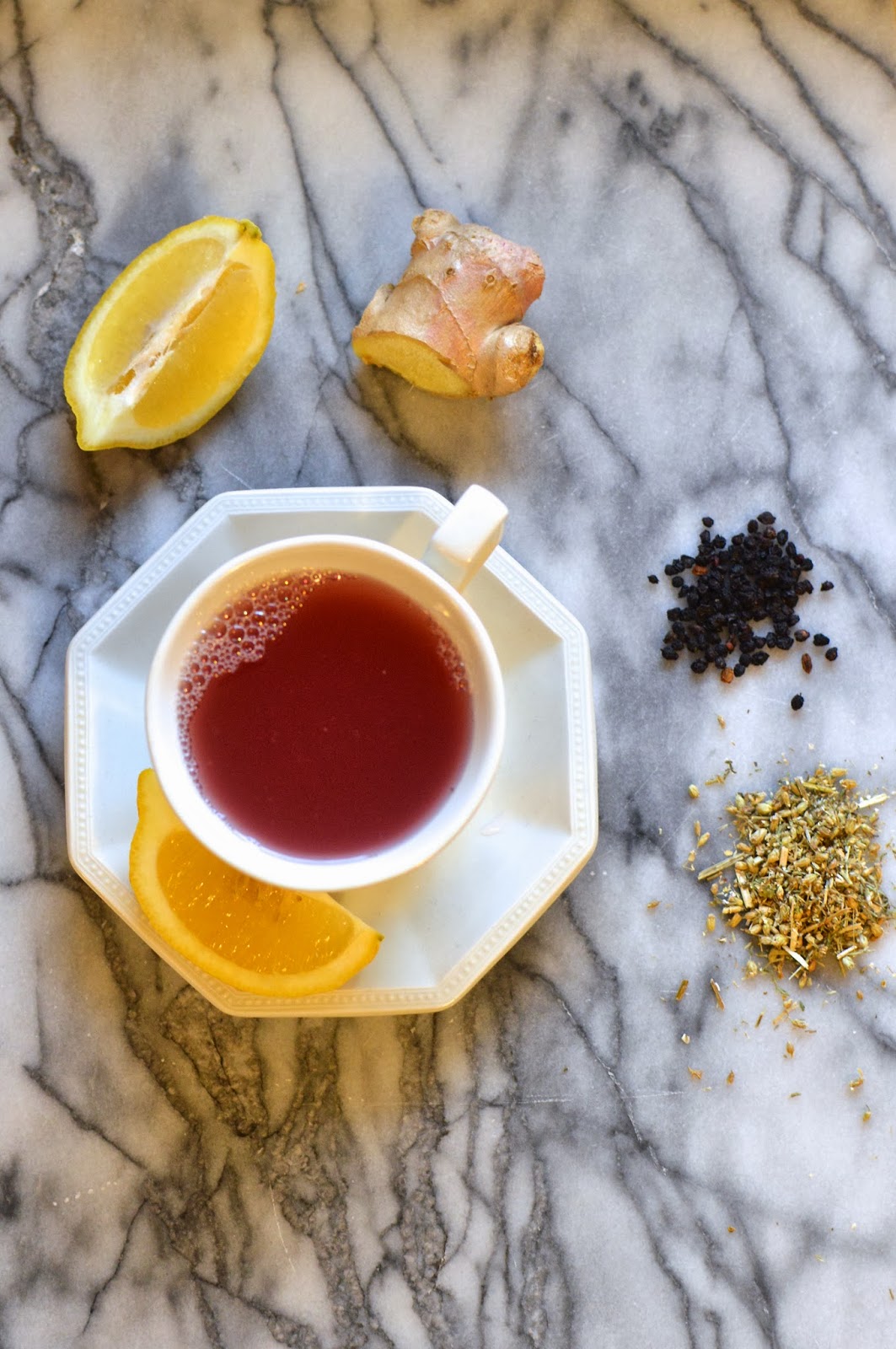 Sisters by the Sea: Cold & Flu Hot Pink Lemonade Tea