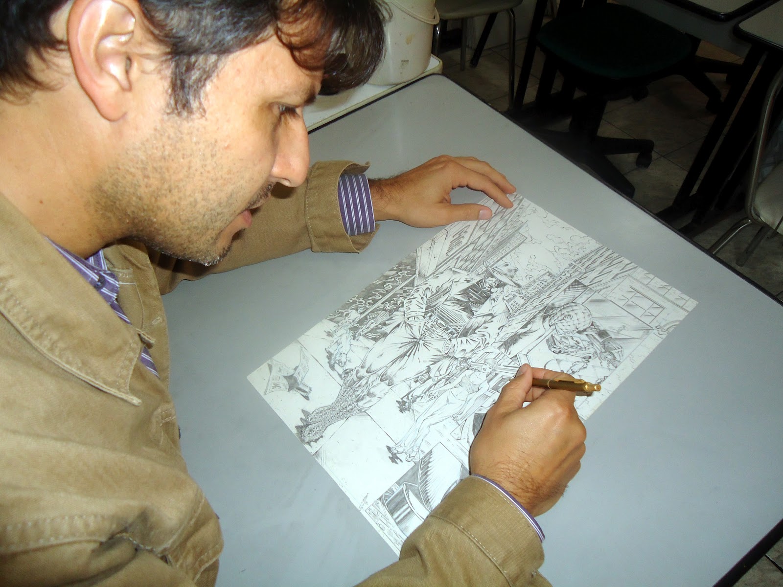 CURSO DE DESENHO E PINTURA ITAQUERA: DESENHANDO HQ