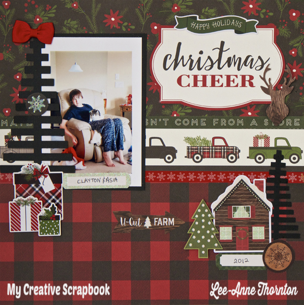 Love The Journey: Christmas Cheer Layout