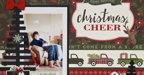 Love The Journey: Christmas Cheer Layout