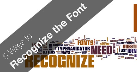 5 Ways to Recognize the Font - ERAcreative Inc.