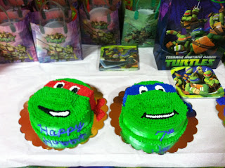 The Classy Cake: Ninja turtle cake
