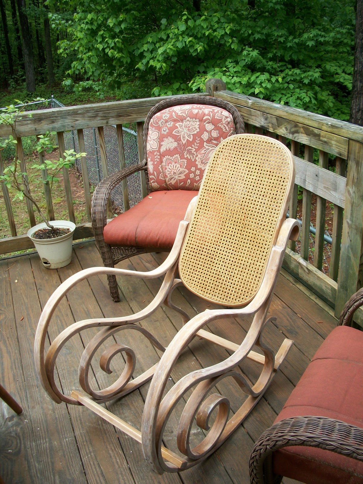Joy in Rhythm: Bentwood Rocker Facelift