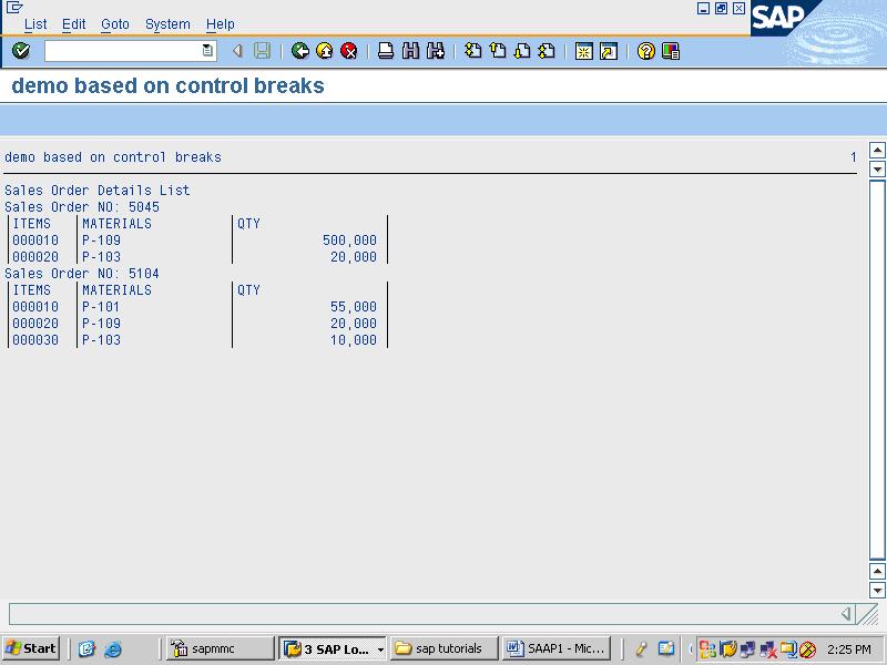 SAP ABAP: SUBQUERIES EXAMPLES: