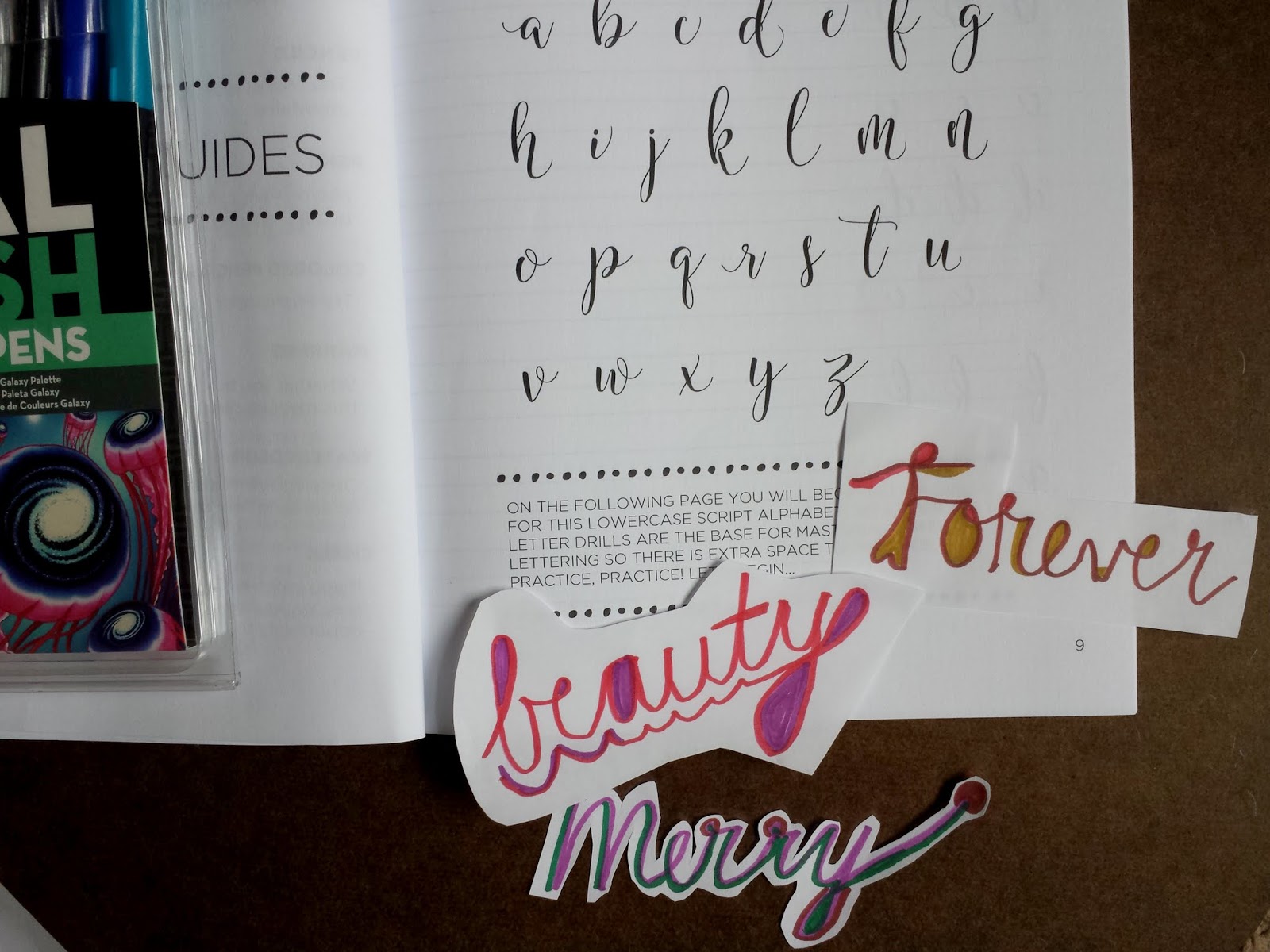 Joyous Lessons: Lettering for Kids (or Beginner Mamas!)