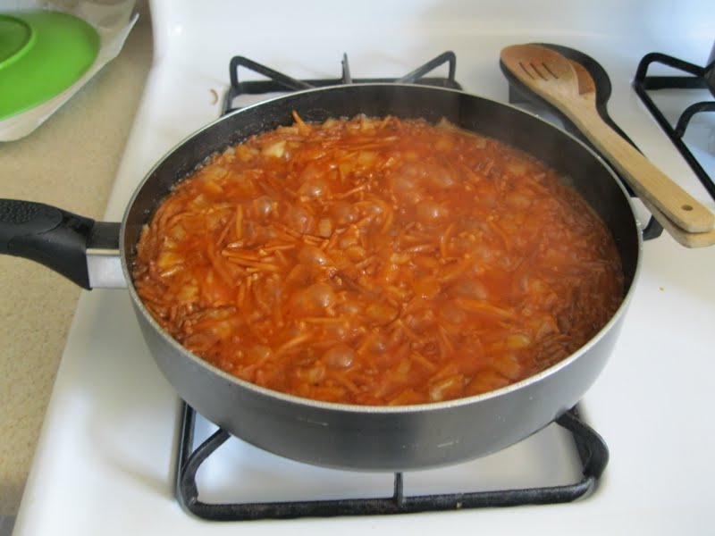 Blogging With Goodly Intentions: How to Make Mexican-Style Fideo ...