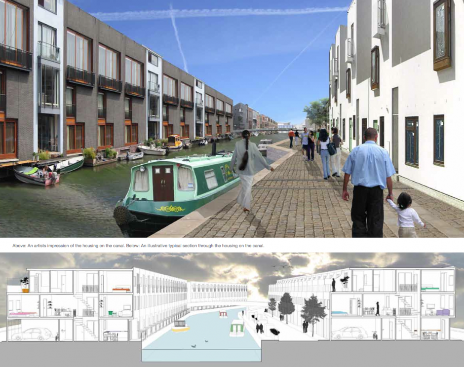 Mooring up to Port - Icknield Port Loop Development