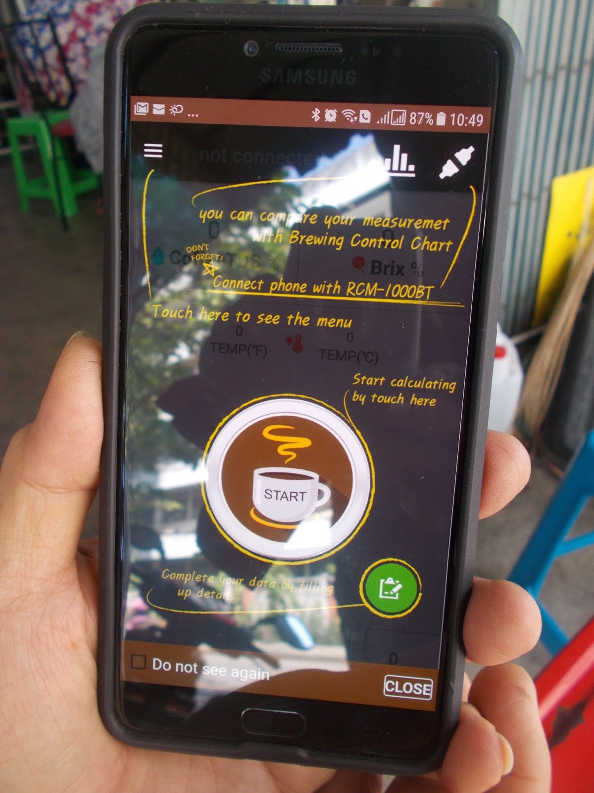 sciencetific products: HM Digital RCM-1000BT Coffee Refractometer (Brix ...